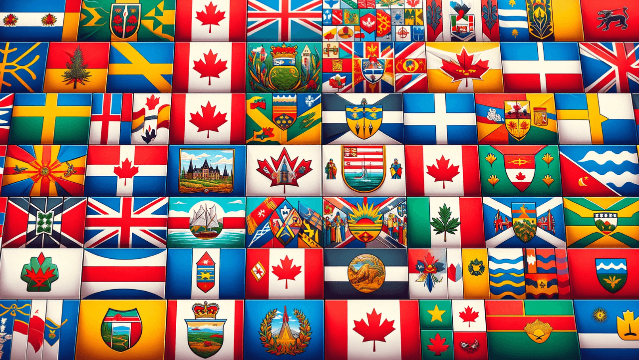 Provincial Flags Tapestry - All About Citizenship